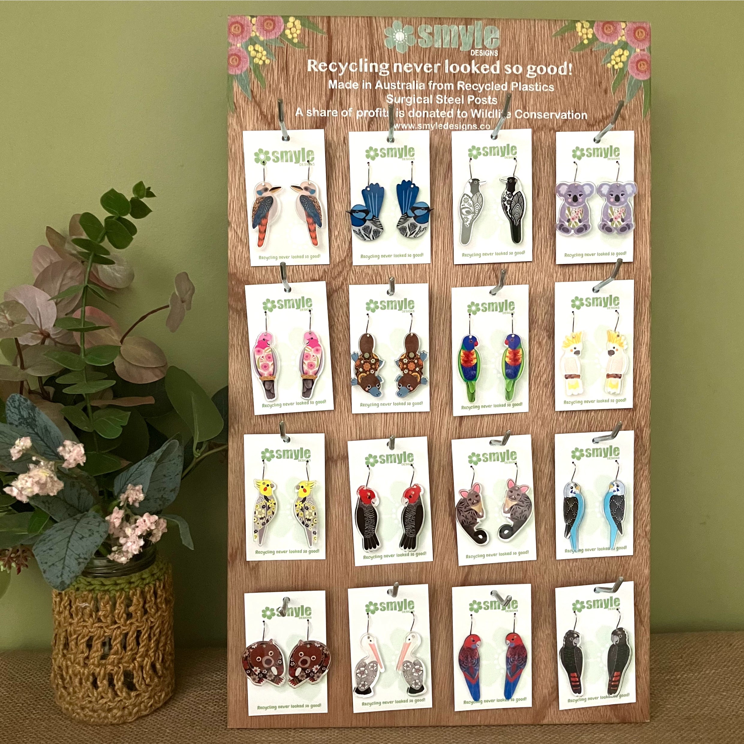 Australian Native Starter Pack - Earrings (32 Pairs) – Smyle Designs