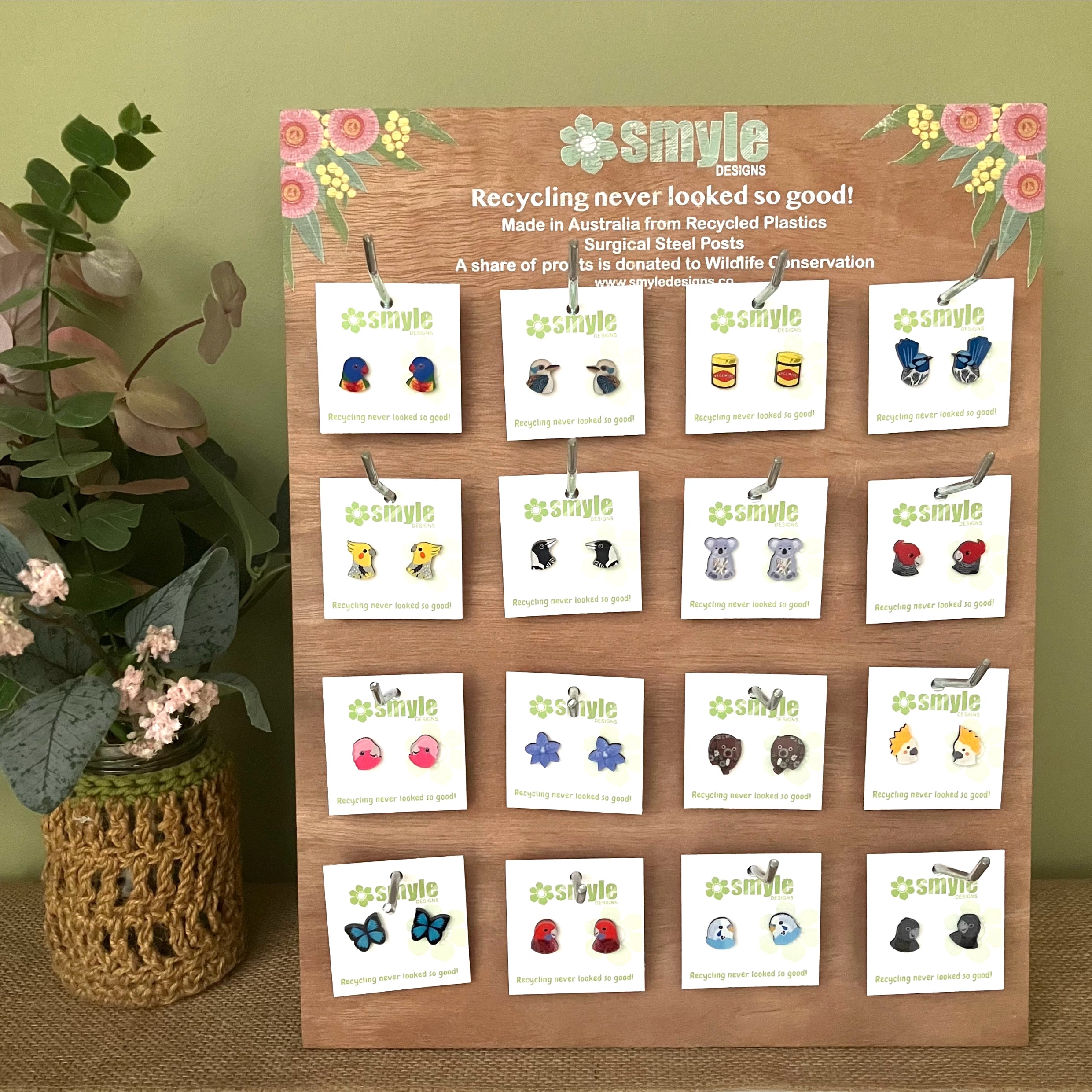Australiana Stud Collection Starter Pack - (48 Pairs) – Smyle Designs