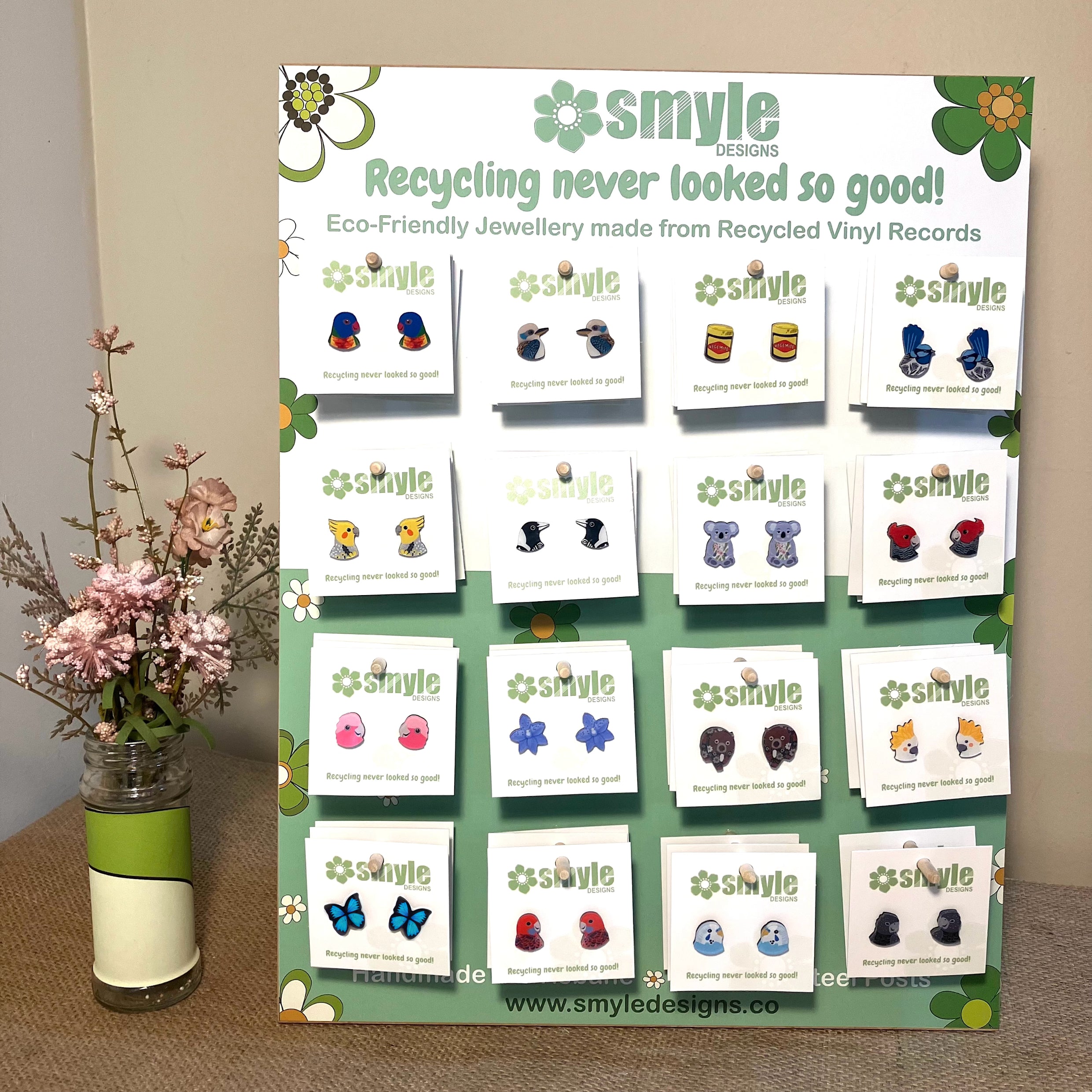 Australiana Stud Collection Starter Pack - (48 Pairs) – Smyle Designs
