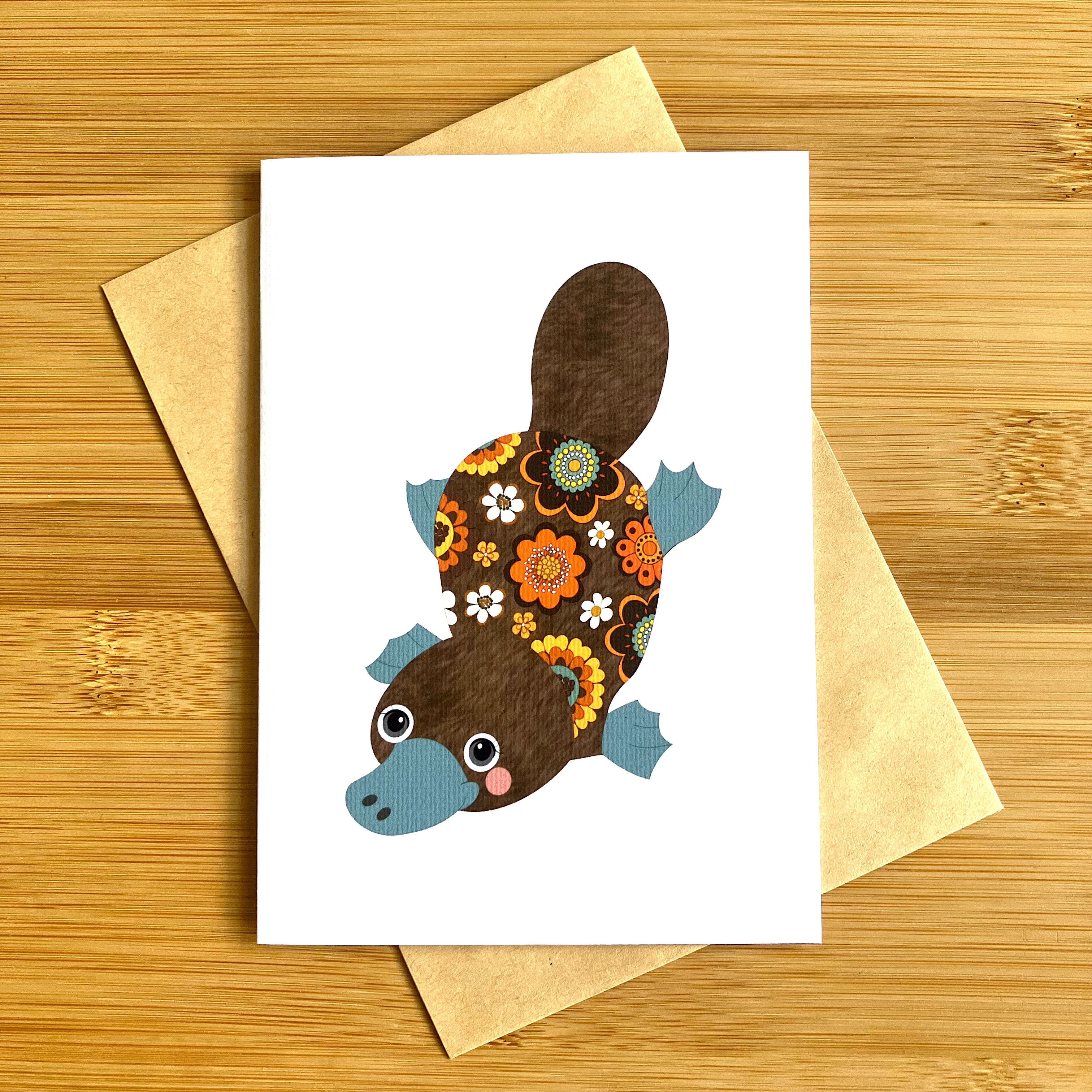 Platypus Greeting Card – Smyle Designs